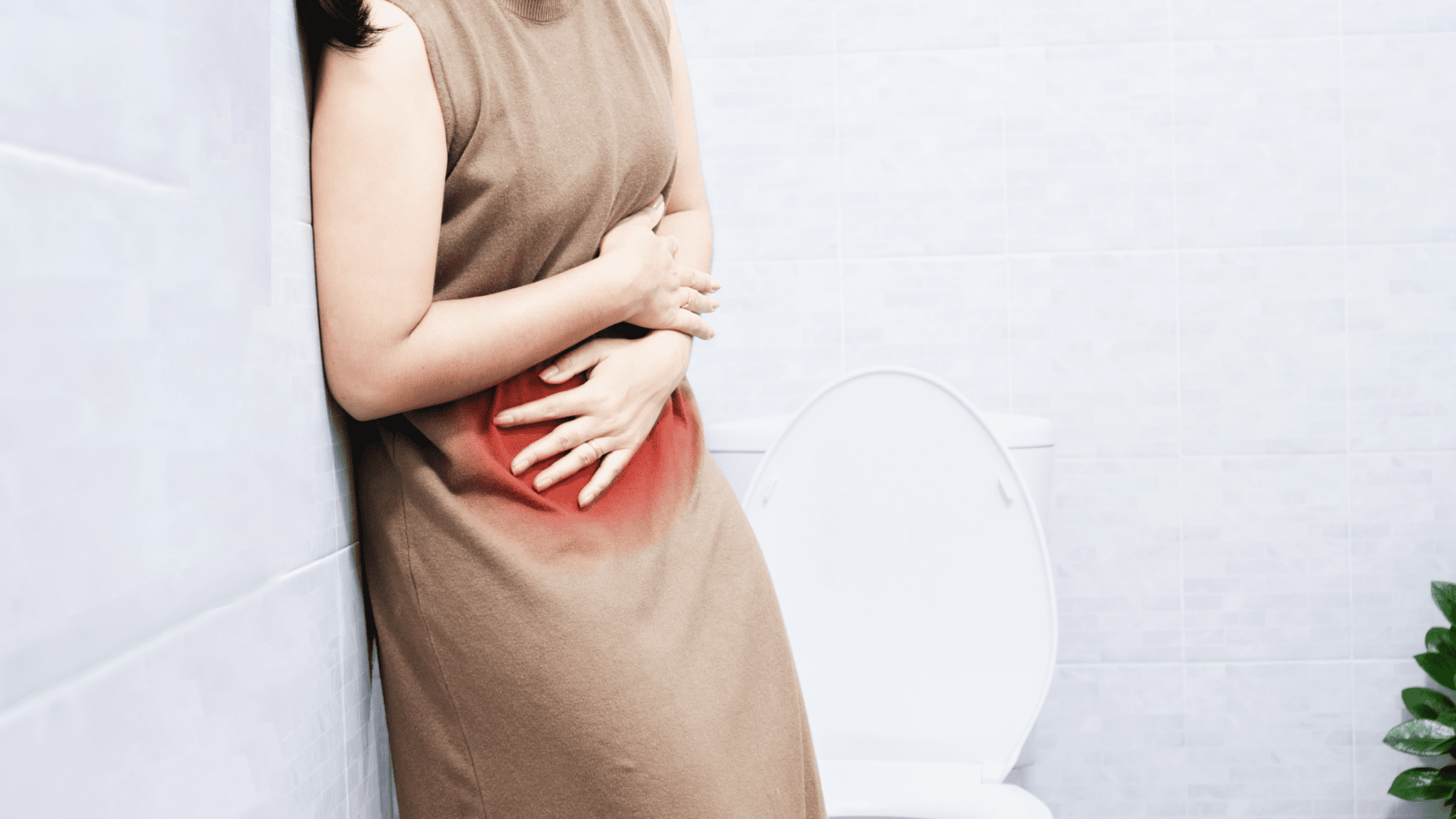 Woman IBS Pain Location - IBS Clinics